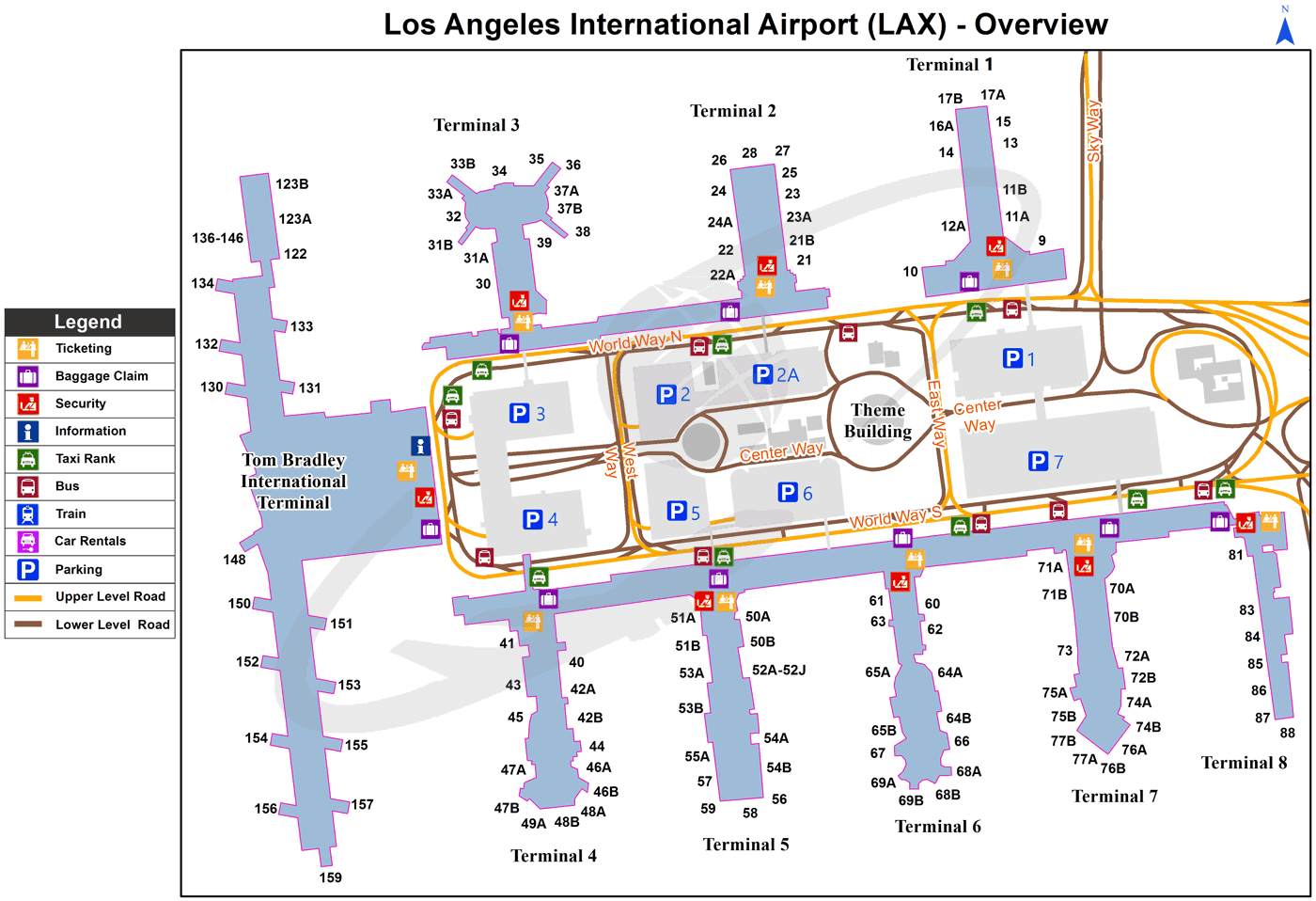 Los Angeles International Airport LAX California Contacts Code Los Angeles International Airport LAX California Contacts Code