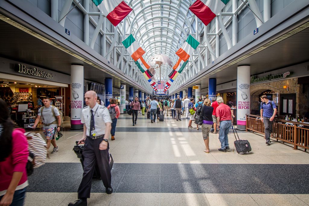 Chicago O Hare ORD International Airport Illinois Code Map