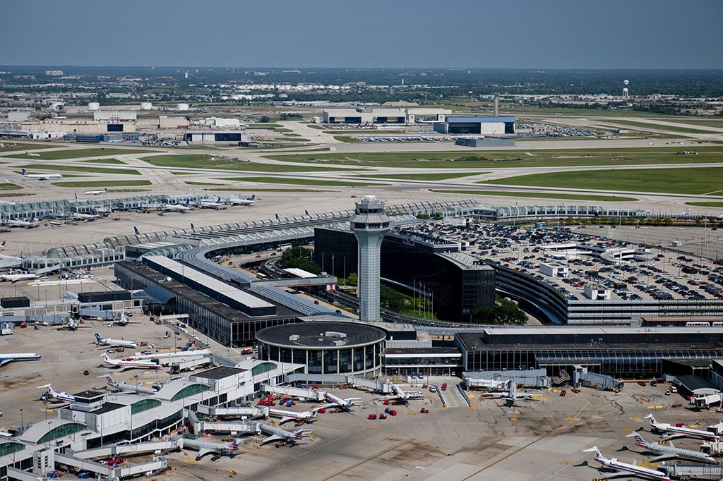 Chicago O Hare ORD International Airport Illinois Code Map Chicago O Hare ORD International Airport Illinois Code Map