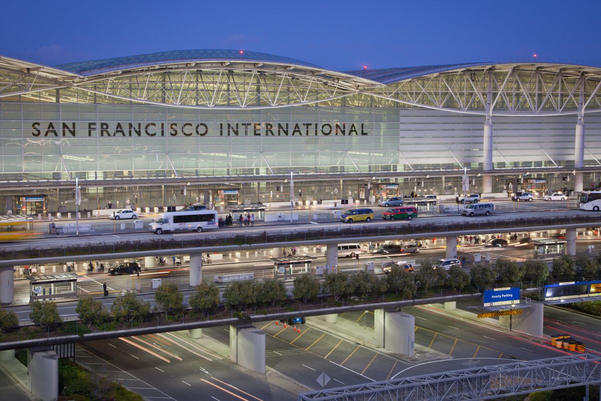 San Francisco SFO International Airport California