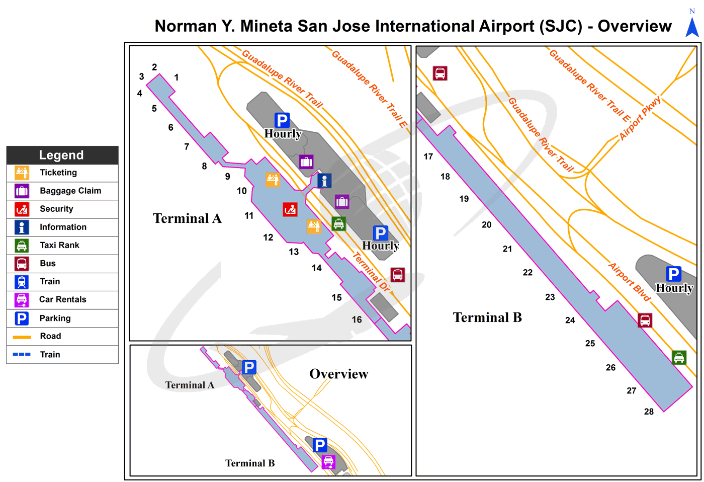 San Jose SJC International Airport California San Jose SJC International Airport California