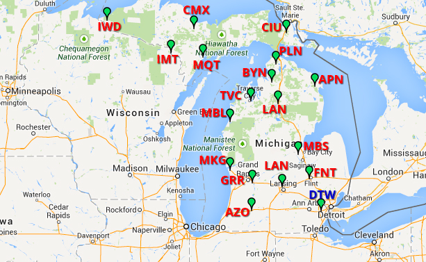 Michigan Airports Complete Review — Useful Travel Information | Airportix