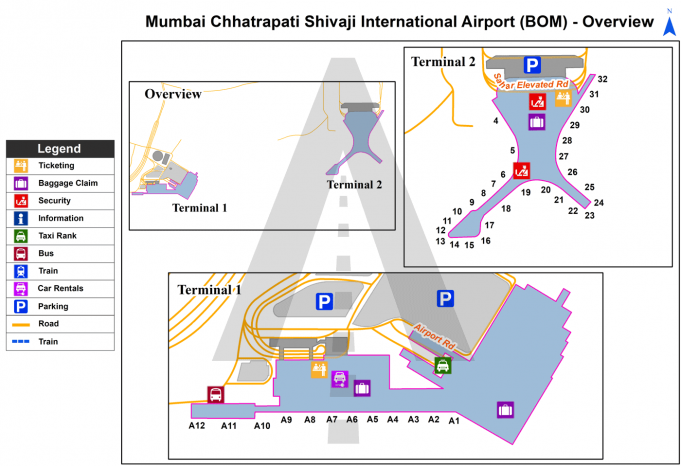 Chhatrapati Shivaji Maharaj International Airport (BOM) | India