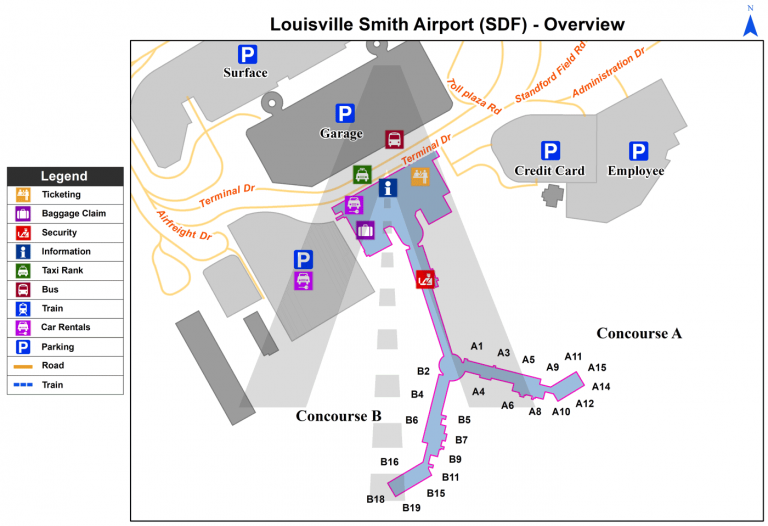 Louisville Muhammad Ali International Airport (SDF) | Kentucky