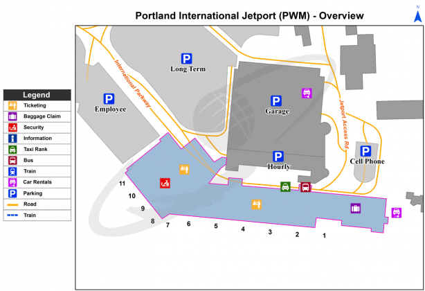 Portland International Jetport (PWM) | Maine
