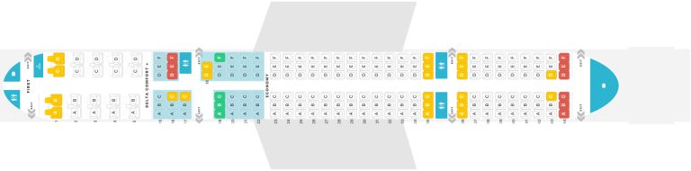 Delta 757 Seat Map — Chose the best Delta 757 seat