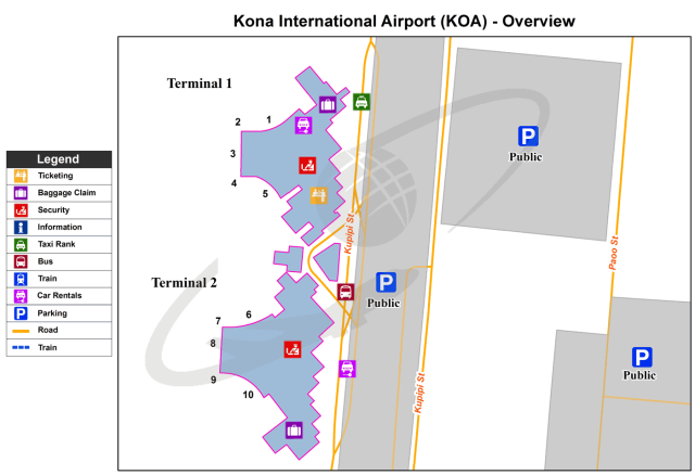 Kona International Airport (KOA) | Hawaii