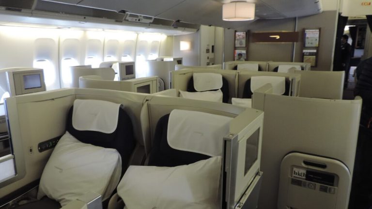 British Airways 747 Seat Map - Airportix