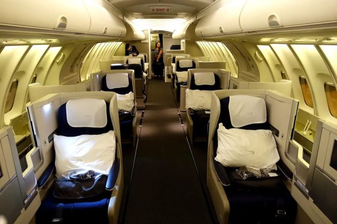 British Airways 747 Seat Map - Airportix