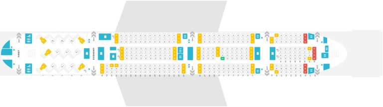 Qantas A380 Seat Map - Airportix