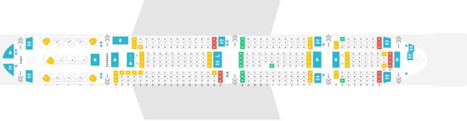 Qantas A380 Seat Map - Airportix