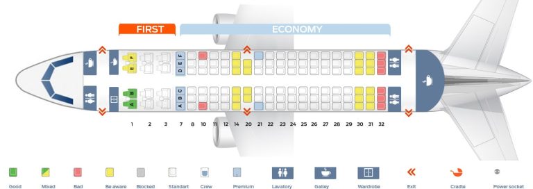 737 700 United Seat Map - Airportix