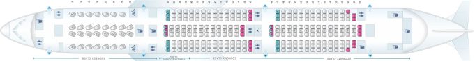 Hawaiian Airlines 787 (787-9) Seat Map - Airportix