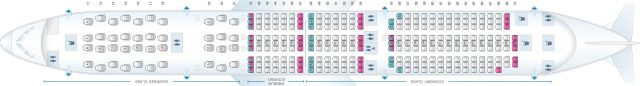 Airbus A350-900 Singapore Airlines Seat Map - Airportix