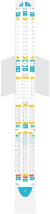A350 Airbus 1000 Virgin Atlantic Seat Map - Airportix