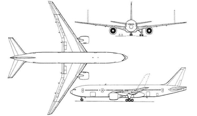 Boeing 777-200ER Overview and Seat Map - Airportix