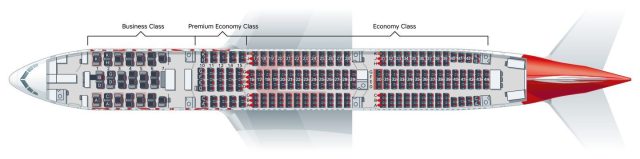 Boeing 777-200ER Overview and Seat Map - Airportix