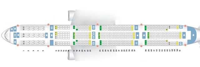 Boeing 777-300ER Overview and Seat Map - Airportix