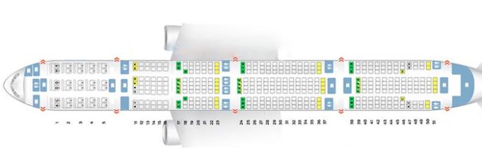 Boeing 777-300ER Overview and Seat Map - Airportix